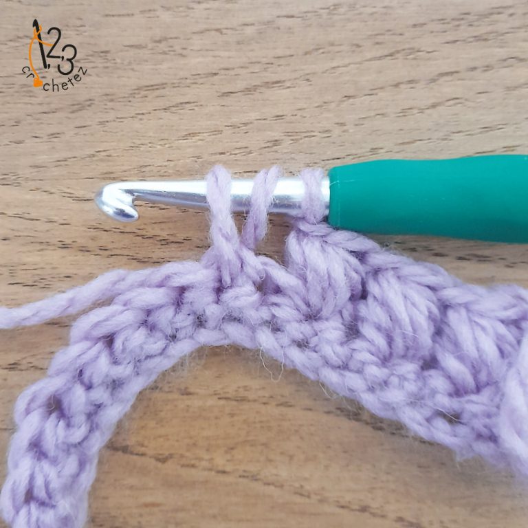 Le point puff au crochet - 123Crochetez