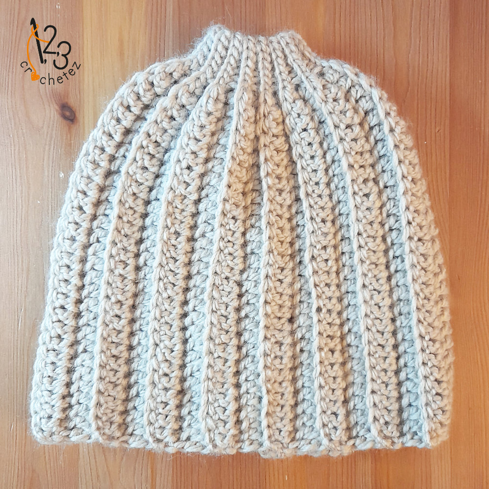 Un bonnet au crochet - 123Crochetez