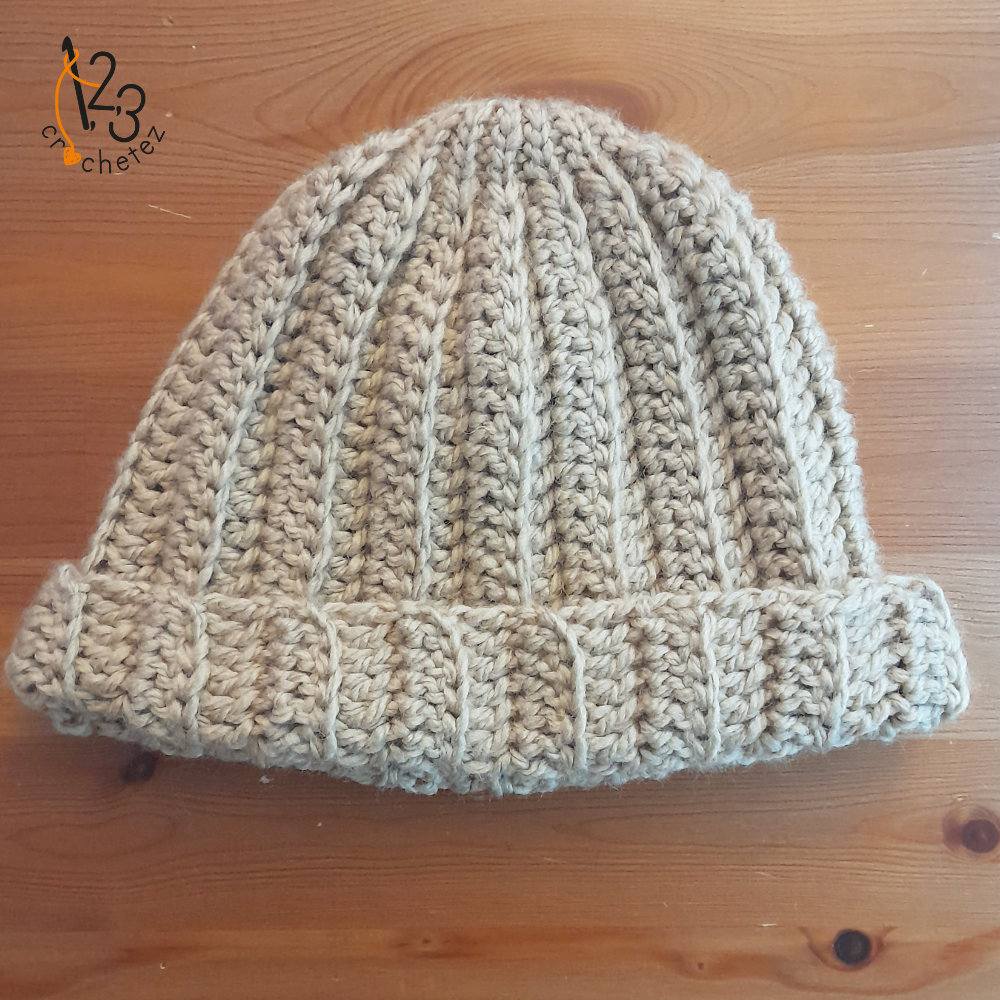 Un bonnet au crochet - 123Crochetez